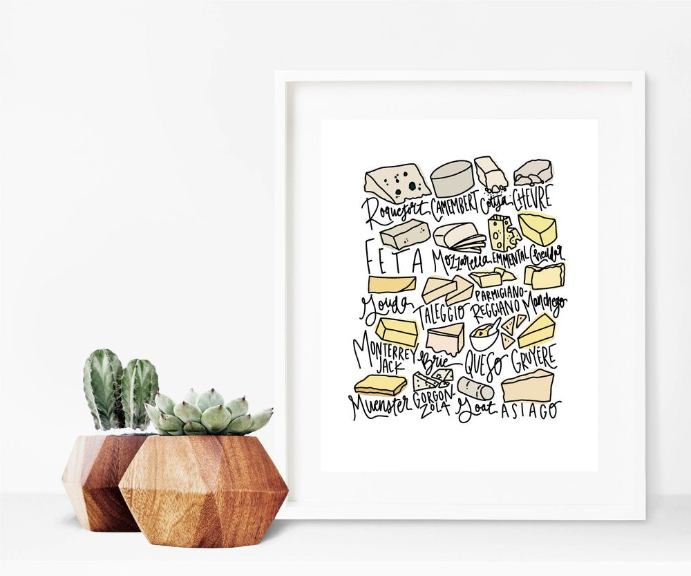 Cheeses Print – Signet Sealed Store