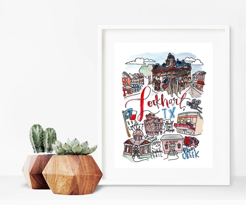 Lockhart, TX Print – Signet Sealed Store